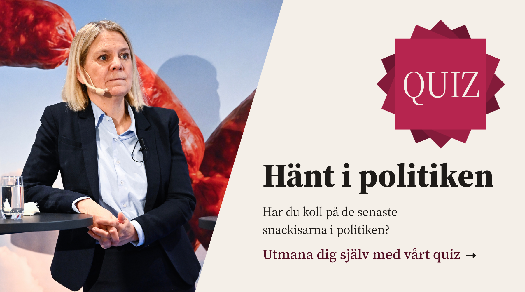 Quiz: Hänt i politiken vecka 11 - Fokus